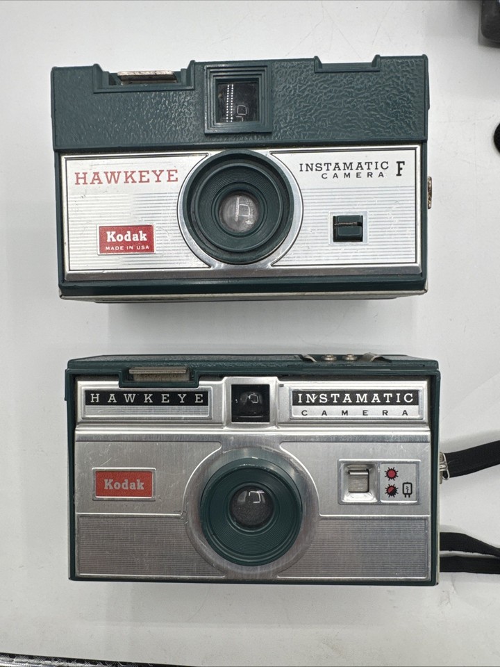 Lot of 10 Vintage Cameras Kodak Hawkeye Instamatic & Imperial UNTESTED ...