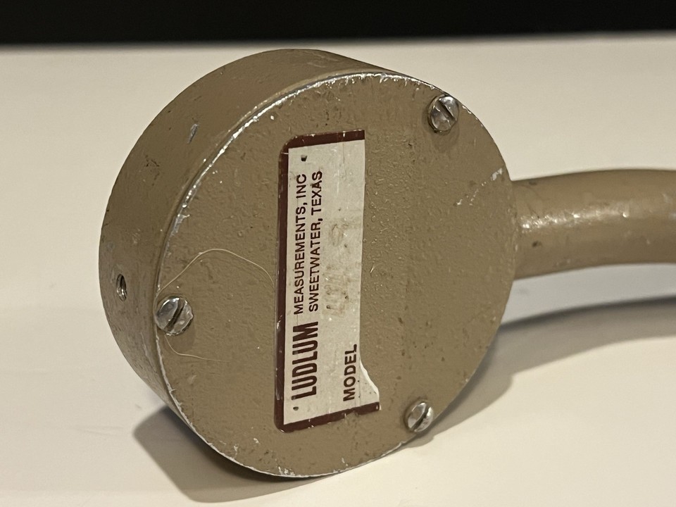 Ludlum 44-9 Pancake Probe Alpha Beta Gamma Geiger for Radiation ...