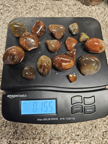 Lake Superior Agates 15+oz Tumble Polished with Highly Sought Eye ...