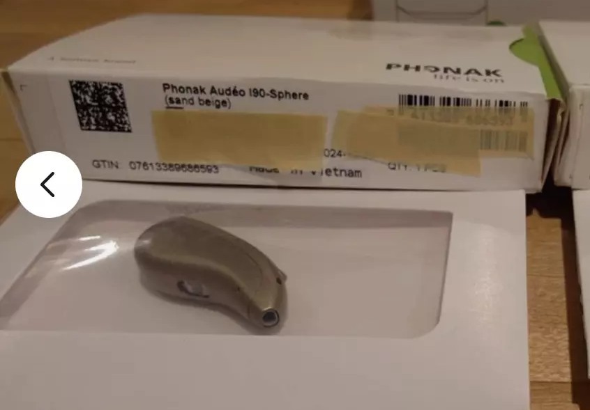 1 Phonak Infinio I90 Sphere Ultra New in Box Receiver And Domes | eBay