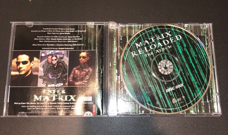 The Matrix Reloaded: Album - Good Condition! 93624841128| eBay