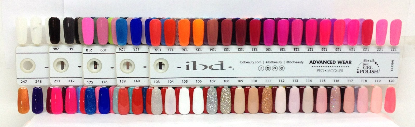 BIG SALE ! IBD Just Gel Palettes With Colors - 5 Plates/Pack | eBay