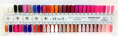 BIG SALE ! IBD Just Gel Palettes With Colors - 5 Plates/Pack | eBay