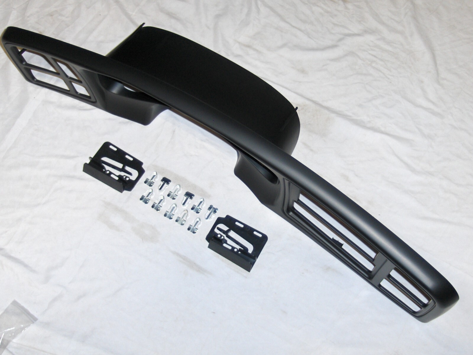 Black Double Din Truck Dash Kit for 1999-02 Chevy Silverado GM Sierra ...