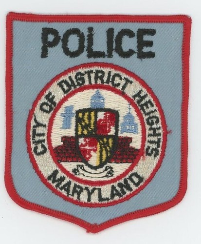 MARYLAND MD DISTRICT HEIGHTS POLICE NICE SHOULDER PATCH SHERIFF | eBay