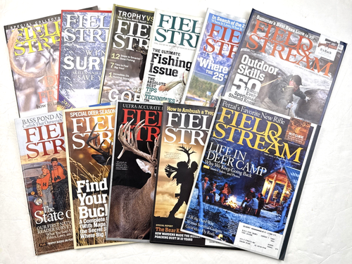 Lot 11 Field & Stream Magazines 2003 Hunting Fishing Camping | eBay