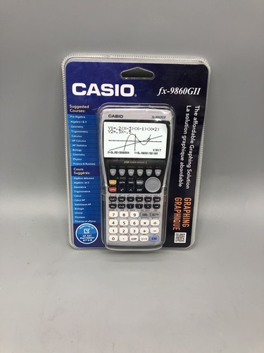 Casio FX-9860GII Graphing Calculator Brand New Sealed 79767186074 | eBay