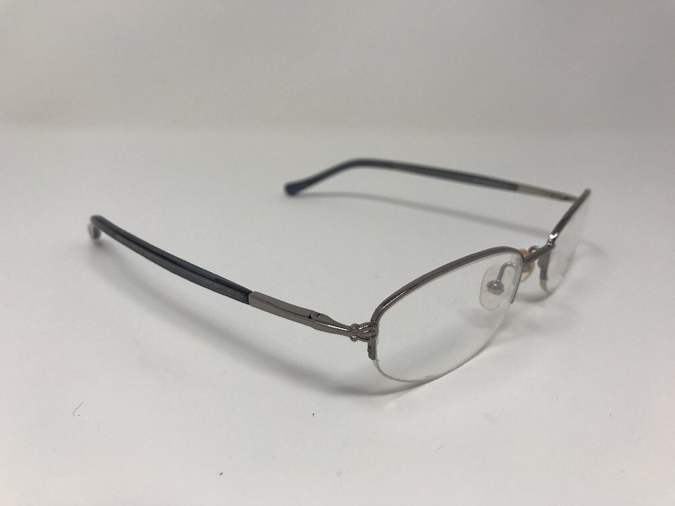 NEW VIVA EYEWEAR Eyeglasses Mod.245 52-18-135 Gunmetal Polish/Grey DX47 ...
