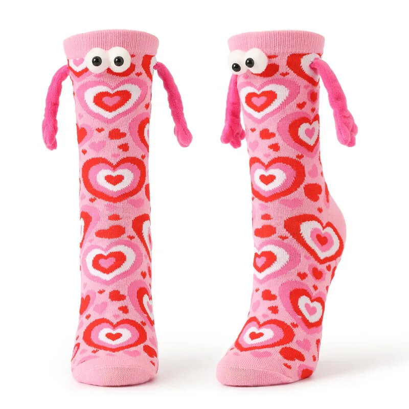 Magnetic Hand Holding Sock Hand In Hand Socks Couple Holding Hands for ...