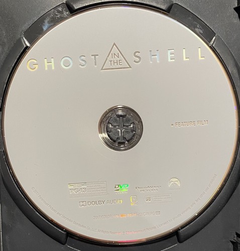 Ghost in the Shell (DVD, 2017) for sale online | eBay