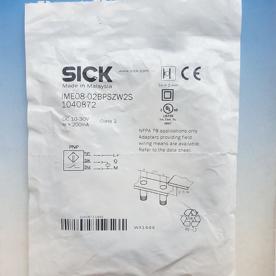 One New sick Proximity Switch IME08-02BPSZW2S in bag spot stock | eBay