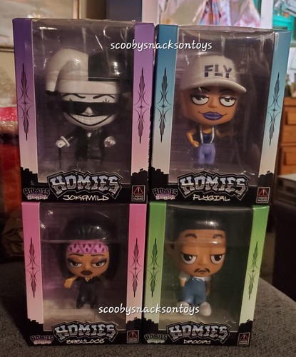 HOMIES BIG HEADZ 3 SET FLYGIRL JOKAWILD DROOPY BABYLOCS DAVID GONZALES ...