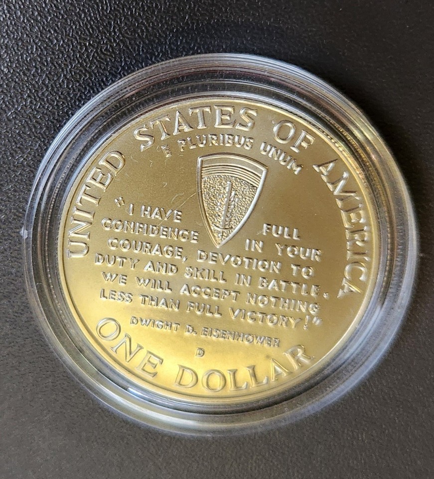 USA 1 Dollar 1995 D Day 6 June 1944 Silver Proof | eBay UK