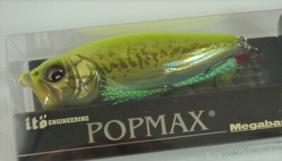 Megabass POPMAX POP MAX # GG Chart Back Bass NEW M281 | eBay UK