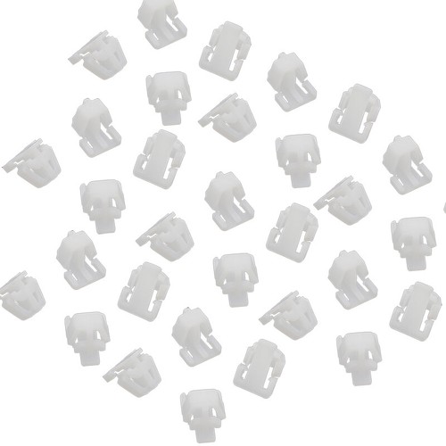 50x Nylon Body Side Molding Clips Retainers Fit For Honda CR-V Odyssey ...