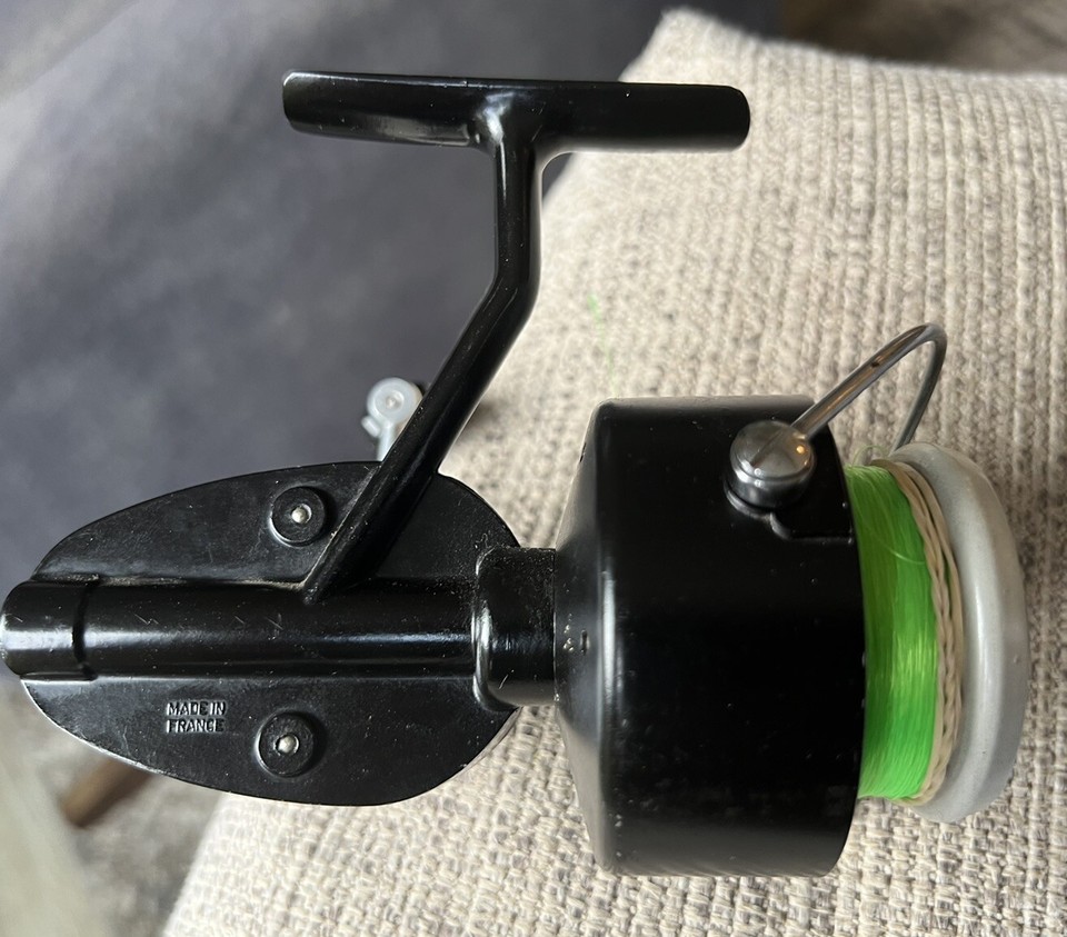 Vintage Garcia Mitchell 300A Spinning Fishing Reel Made In France | eBay