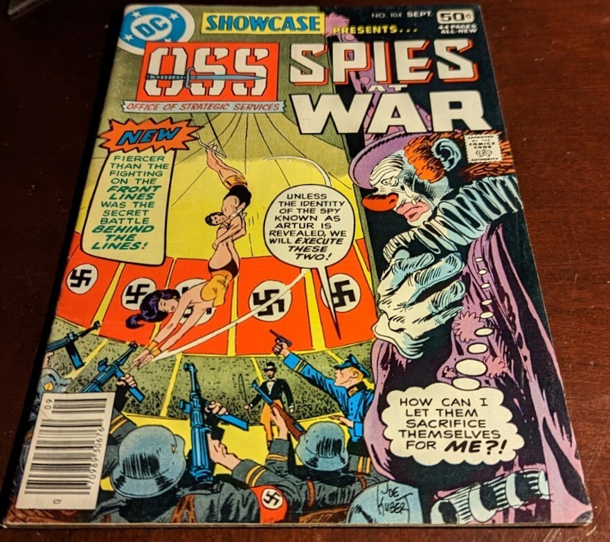 DC Comics Showcase Presents OSS Spies At War (SEP 1978) #104 Secret ...