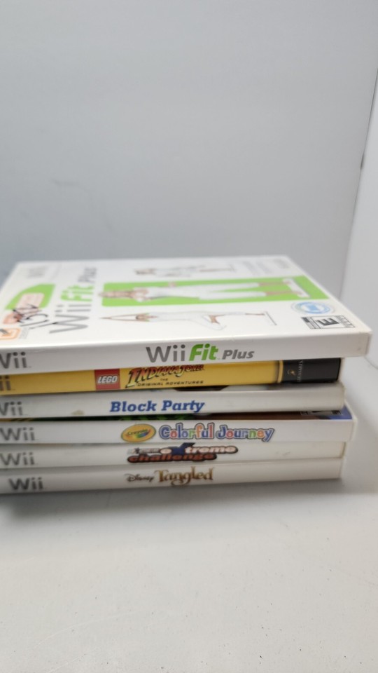 Nintendo Wii RVL-101 Blue Console Game System Bundle Games Cables ...