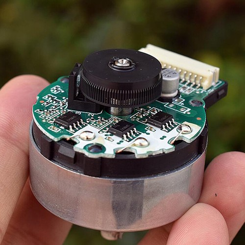 Brand New Japan Nidec 24H Brushless Servo Motor DC 12V Built-in Drive-w ...
