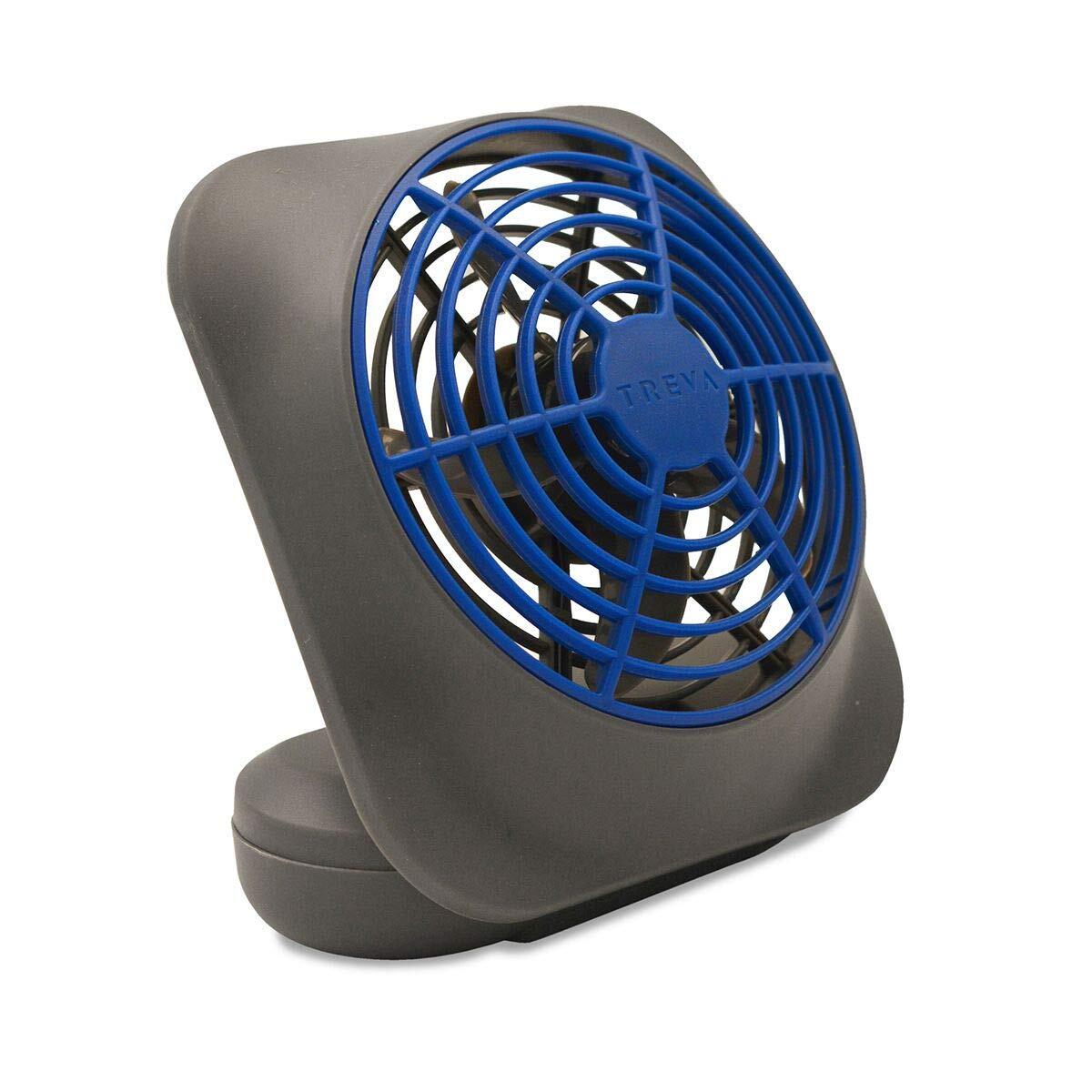 O2COOL Treva 5 Inch Battery Powered Fan Portable Desk Fan 2 Cooling ...