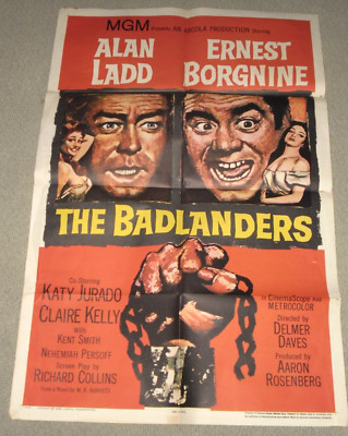 The Badlanders Original 1sh Movie Poster | eBay