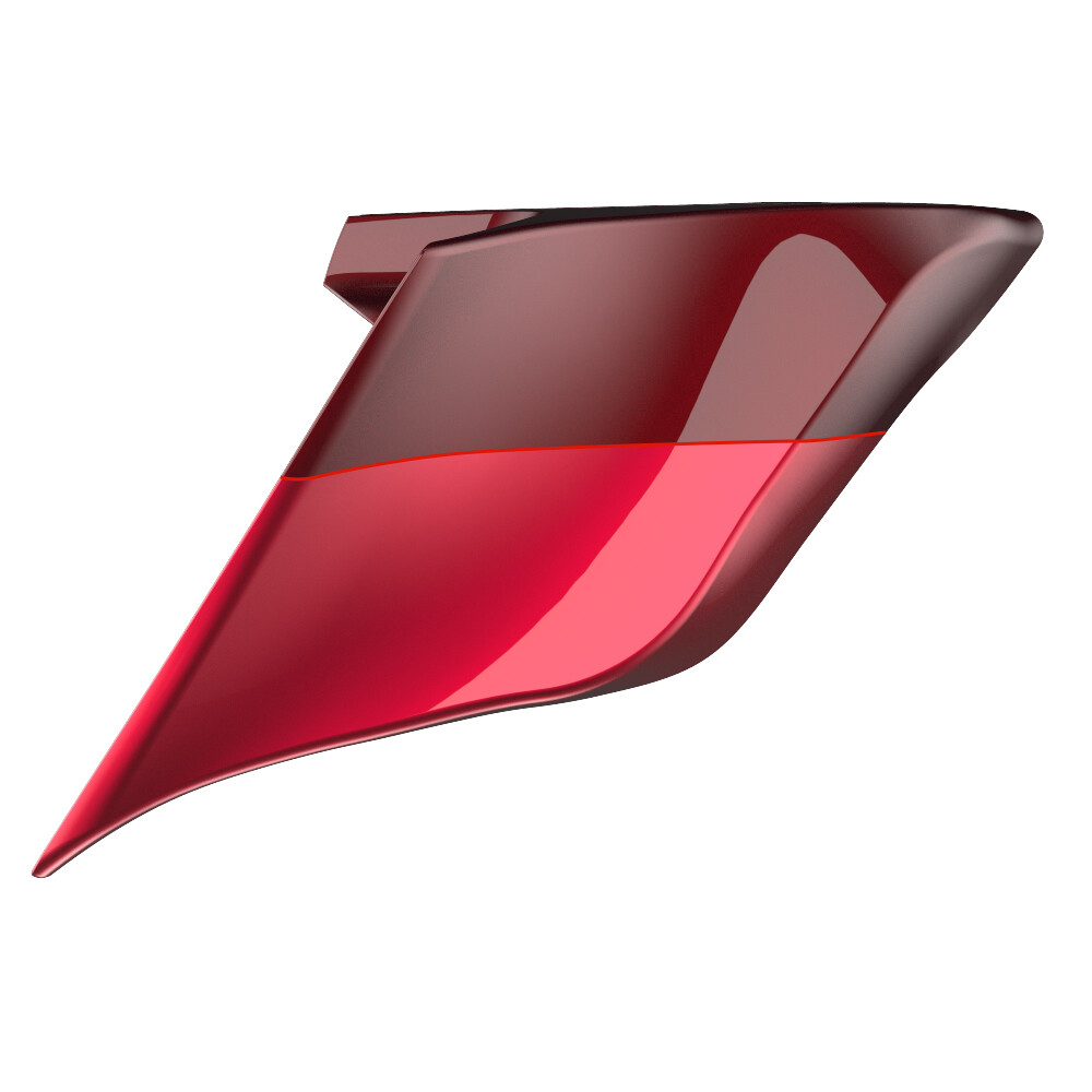 Mysterious Red Sunglo/Velocity Red Sunglo 2-Tone Extended Side Covers ...