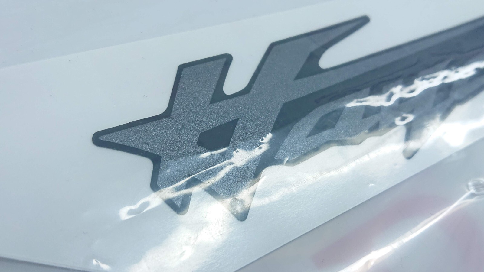 SUZUKI GSX1300RR '22 Left Frame Cover Emblem "HAYABUSA" 68141-10L00-AA3 ...