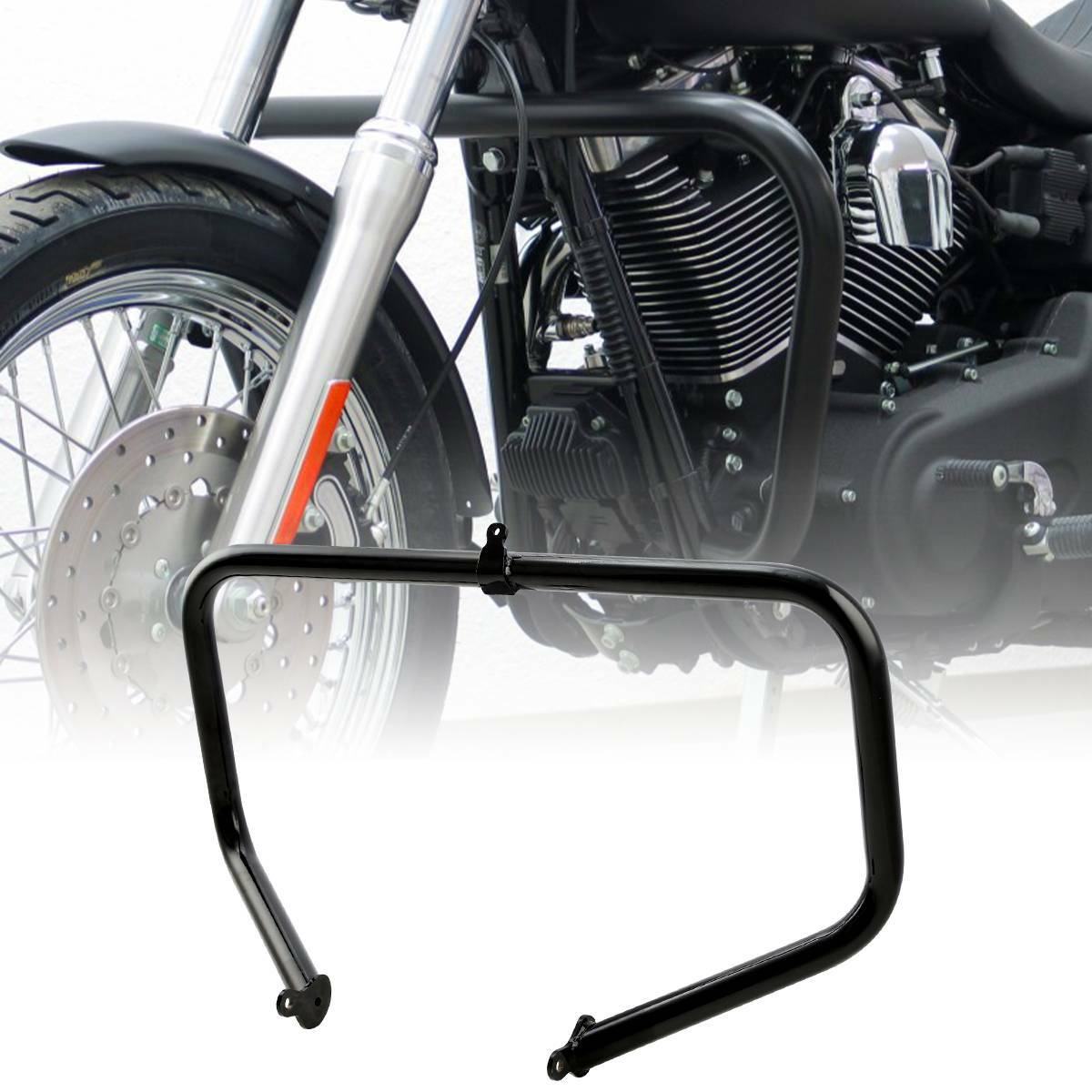 For Harley Davidson Street Glide Saddlebag Tip-Over Bar Set Saddle Bag ...