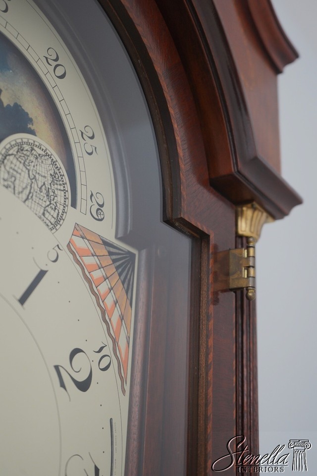 64383EC: SLIGH Thomas Harland Inlaid Mahogany Grandfather Clock | eBay