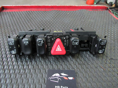 Mercedes-Benz OEM W202 Hazard Switch Climate Control Switchs Set ...