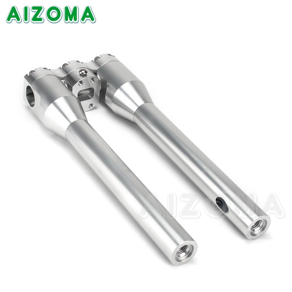 For Harley Dyna Fat Street Bob 1" Handlebar Risers 12" Extension ...