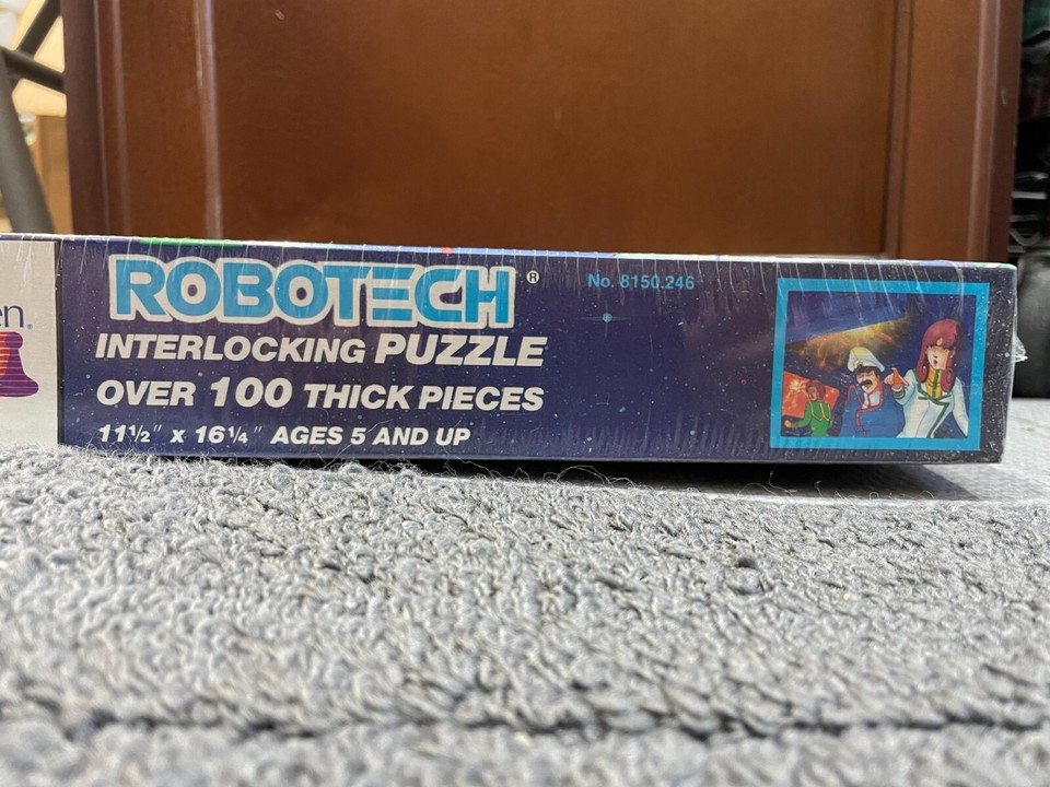 ROBOTECH 100 Pc Puzzle Lisa Hayes Claudia Grant Bruno By Warren MIB ...