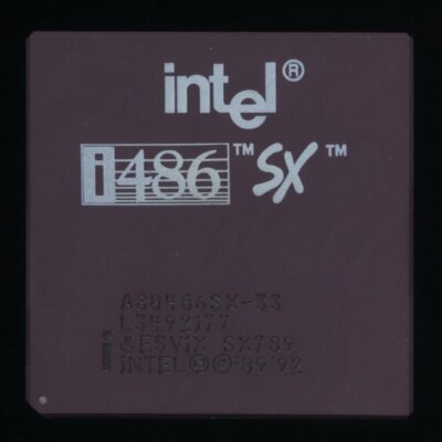A80486SX-33 486 cpu SX789 | eBay