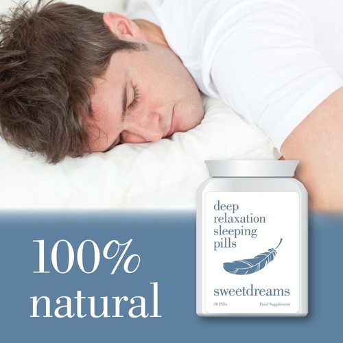 SWEET DREAMS Deep Relaxtion Sleeping Pills (SLEEP AID 100% NATURAL ...