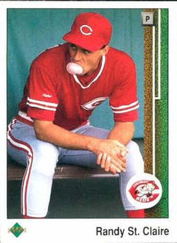 #29 Randy St. Claire - Cincinnati Reds - 1989 Upper Deck Baseball | eBay
