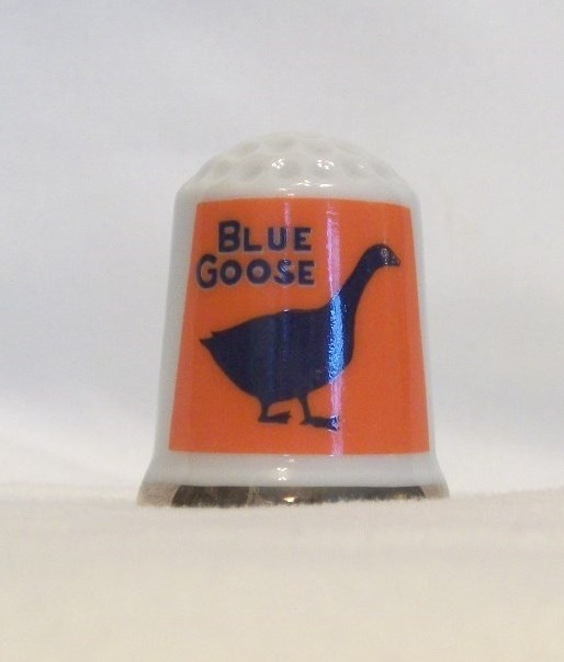 MSR Advertising Thimble – Blue Goose | eBay