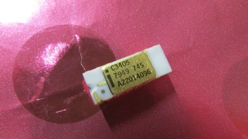 Vintage Intel C3405 ControlRegister MCS-4/C4004 IC/CPU/Processor White ...