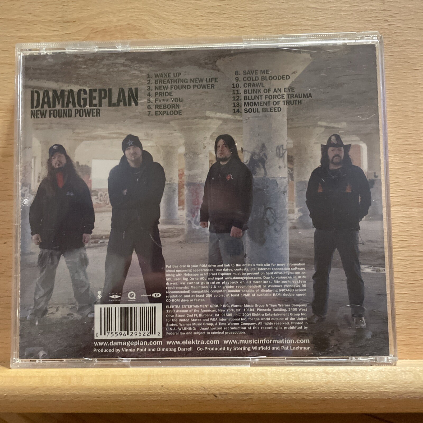 New Found Power [PA] by Damageplan (CD, Feb-2004, Elektra (Label)) for ...