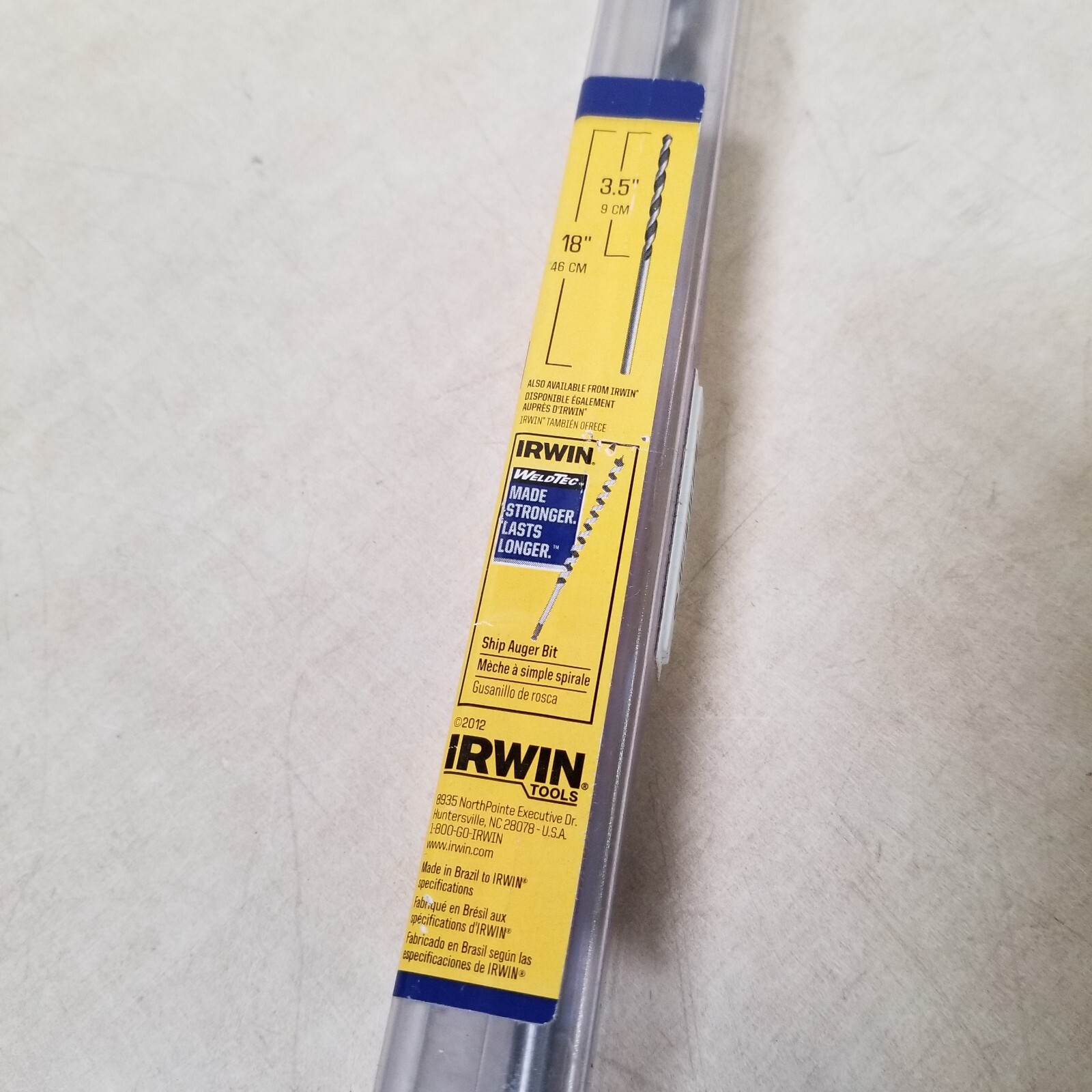 Irwin #39104 1/4 x 18" Wood Installer Bit | eBay