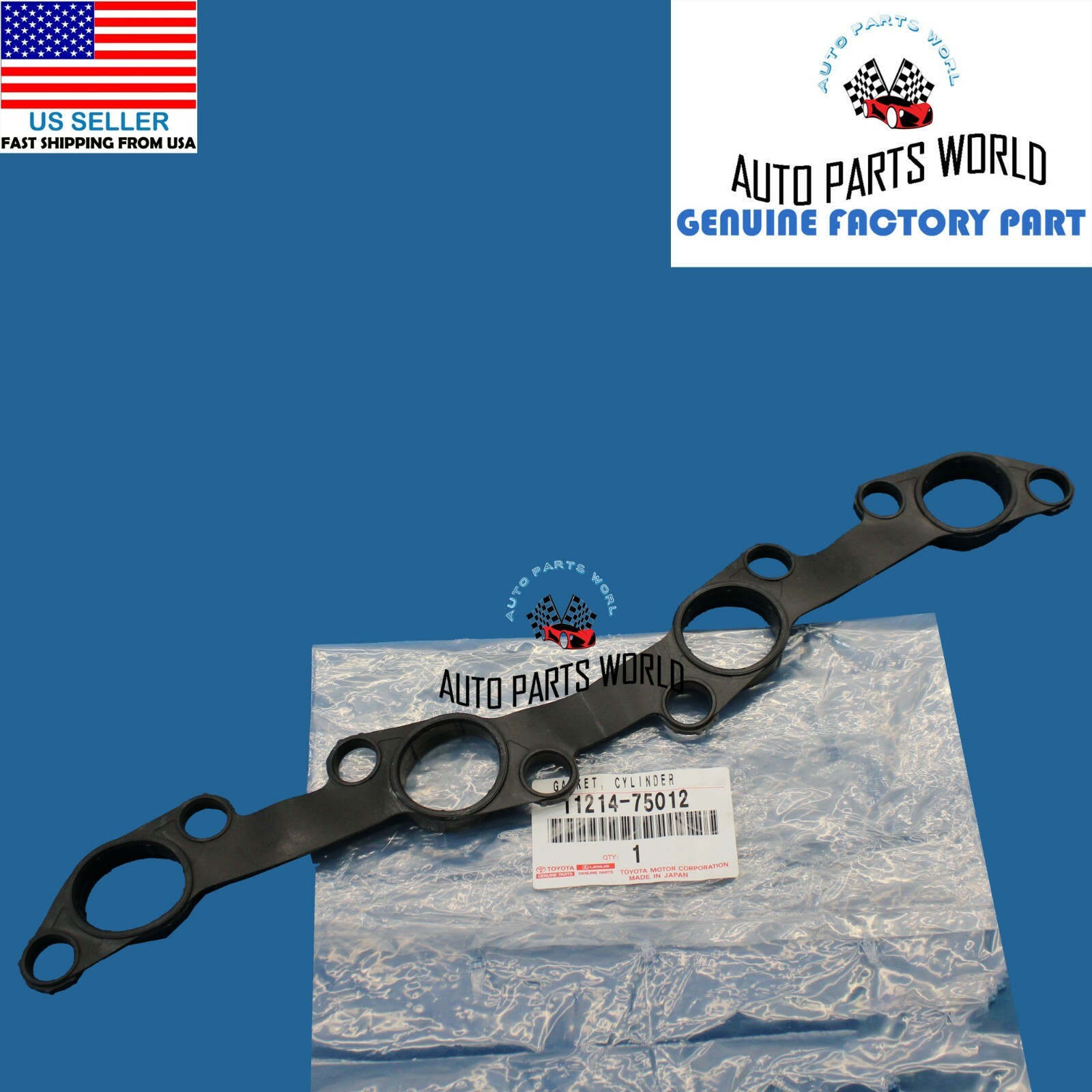 GENUINE TOYOTA 05-15 TACOMA 4RUNNER 2.7L INNER VALVE COVER GASKET 11214 ...