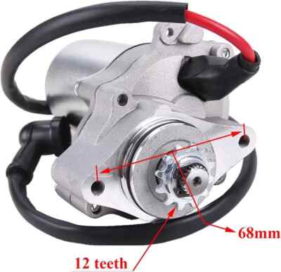 Apollo 110cc Supra DB34 & DB-X4, Dirtbike Electric Starter Motor-Bottom ...