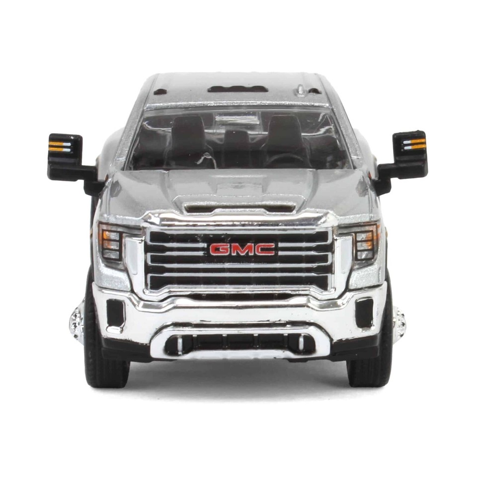 2022 GMC Sierra 3500HD Pro Dually Pickup Quicksilver Metallic 1:64 by ...