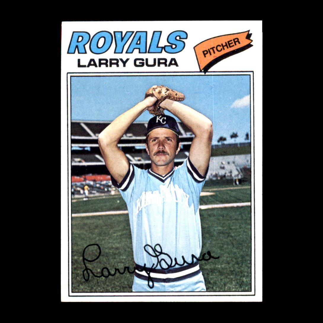 Larry Gura 1977 Topps Kansas City Royals #193 Set Break NICE! | eBay