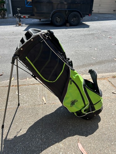 Ogio Patron Tequila Golf Bag Stand *Rare* HTF Green - With Rain Cover ...