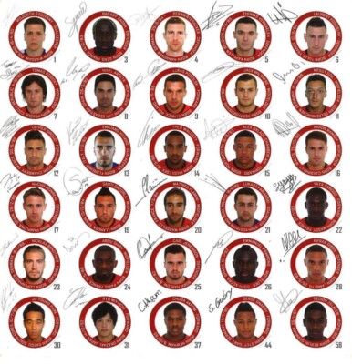 ARSENAL FC SOCCER FOOTBALL LEGENDS TEAM PLAYER PHOTO, EPL,CHAMPIONS ...