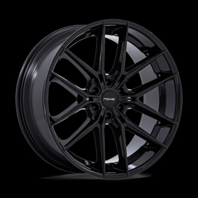 1 22 Inch Black Niche Wheel Rim Ford F150 Expedition Lincoln Navigator ...