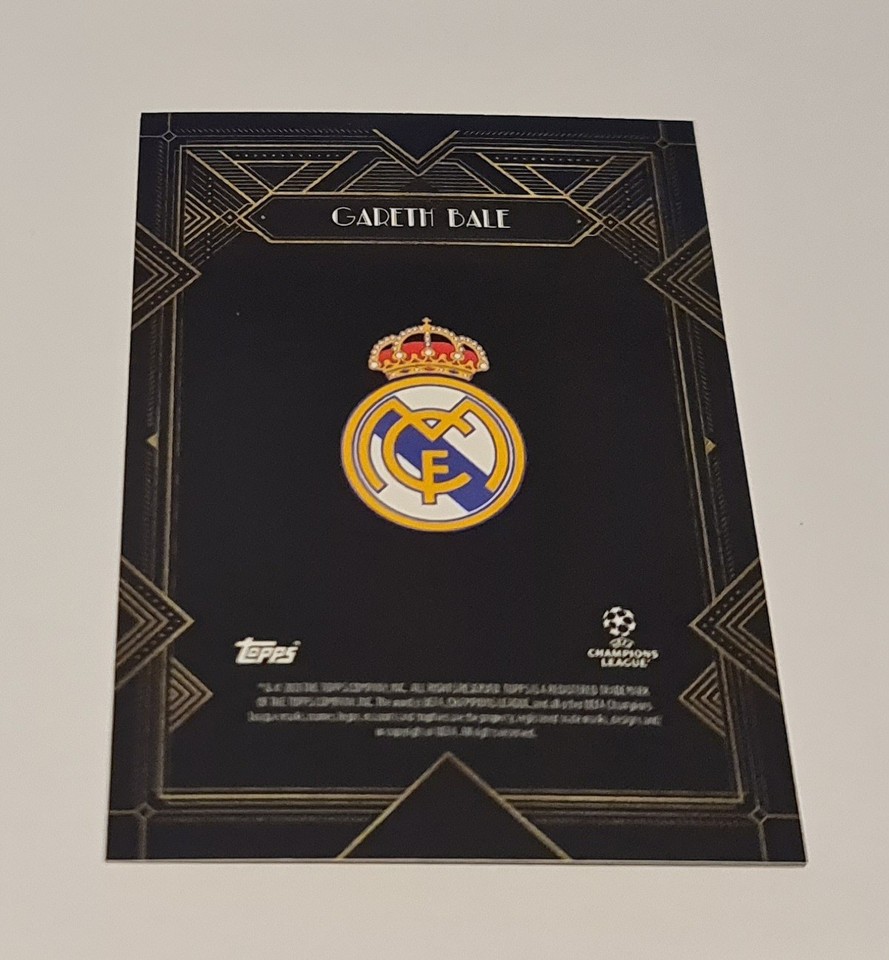 Topps 2021 Deco UCL Soccer Base Gareth Bale | eBay UK