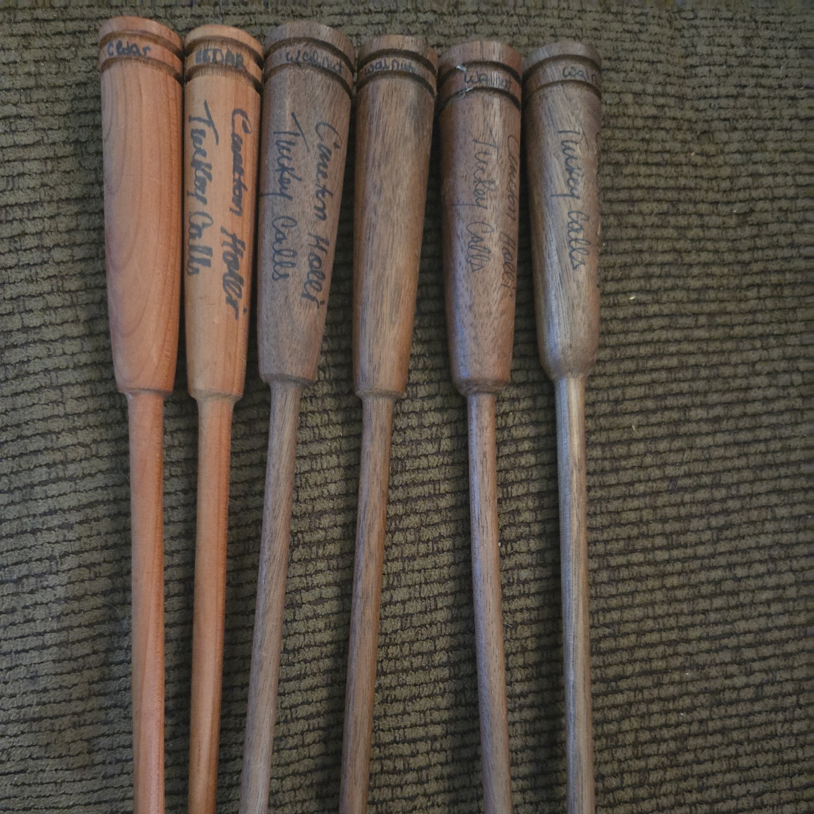 Custom holler Turkey call strikers set of 6 | eBay