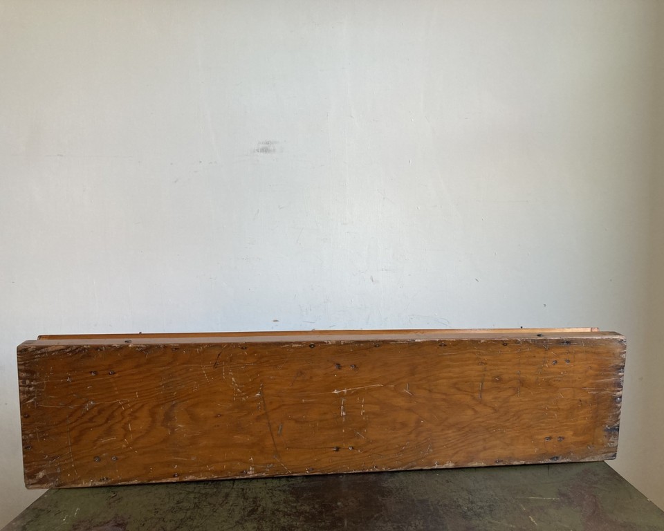 Vintage Wooden Scientific Micrometer Instrument Box Hinged Lid Dovetail ...