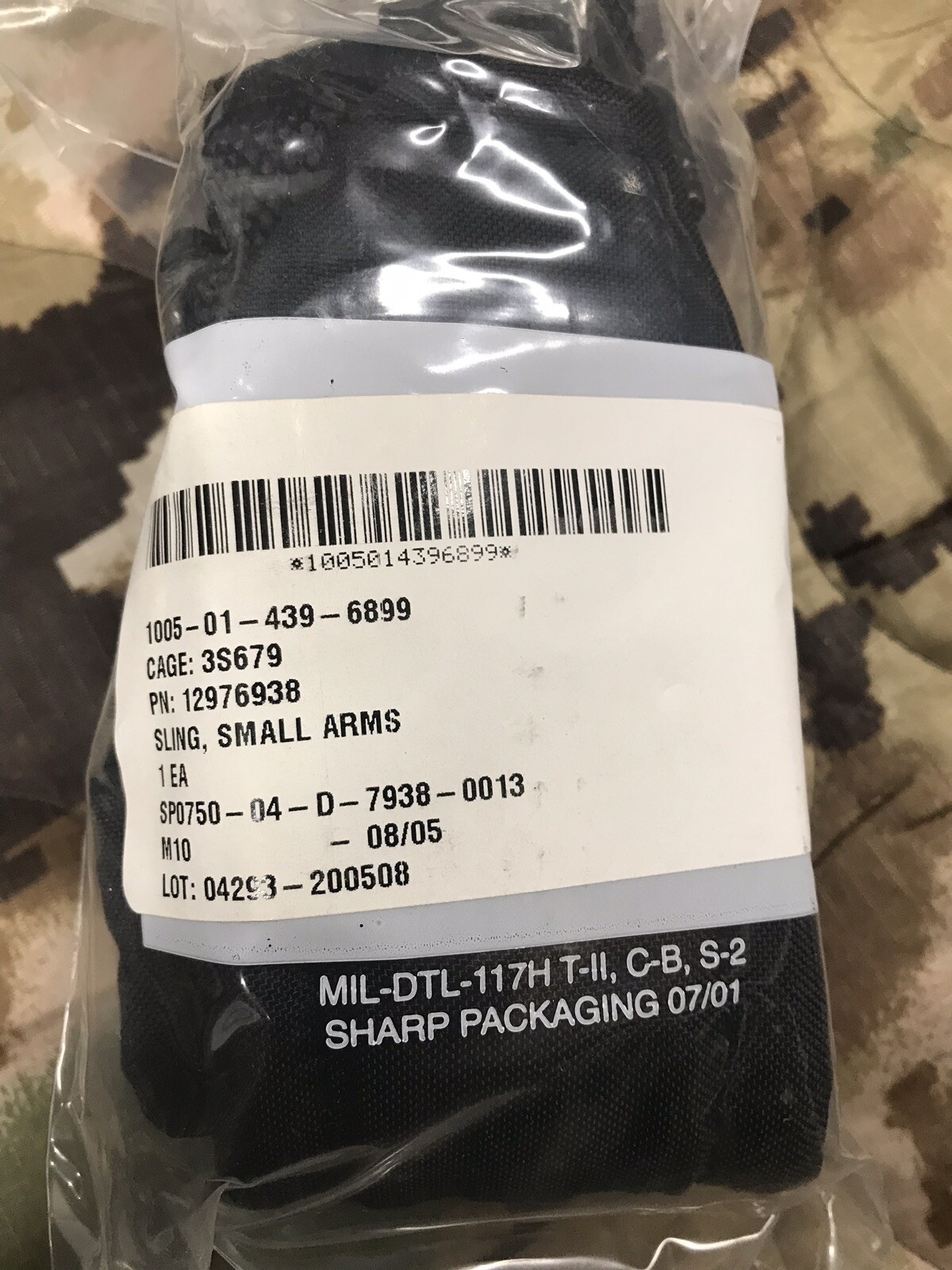 Small Arms Padded Sling USGI Black New | eBay